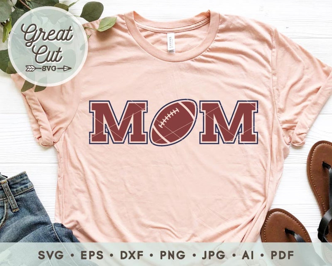 Football Mom Football SVG Svg Design Football Mom Svg - Etsy