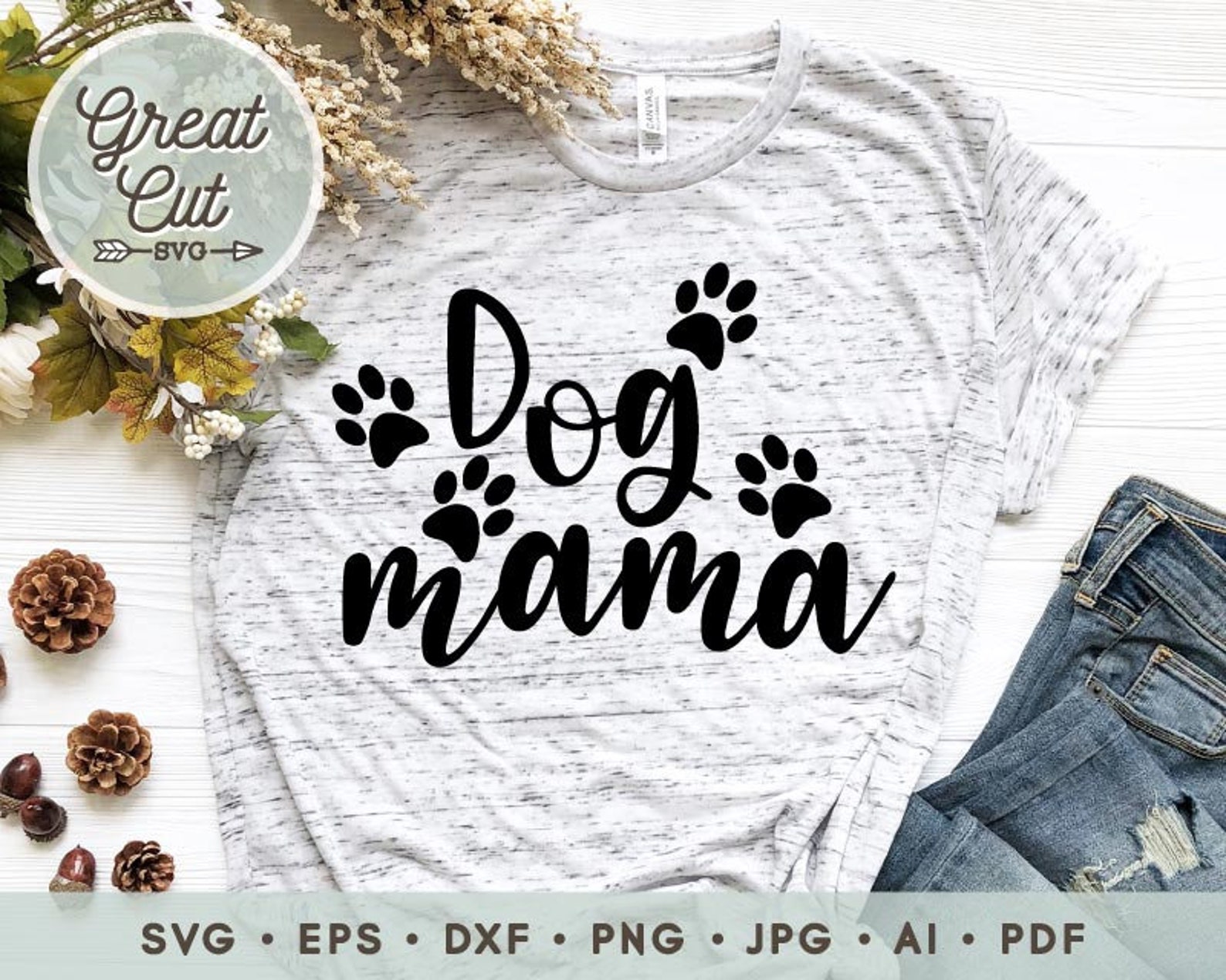 Dog Mama Svg Dog Mama Shirt Svg Dog Mama Sign Svg Dog Mom | Etsy