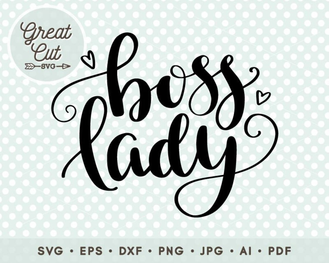 Boss Lady SVG Boss Svg Lady Boss Svg Like a Boss Boss - Etsy