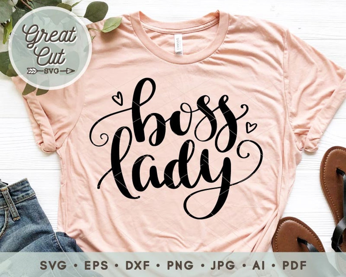Boss Lady SVG Boss Svg Lady Boss Svg Like a Boss Boss - Etsy