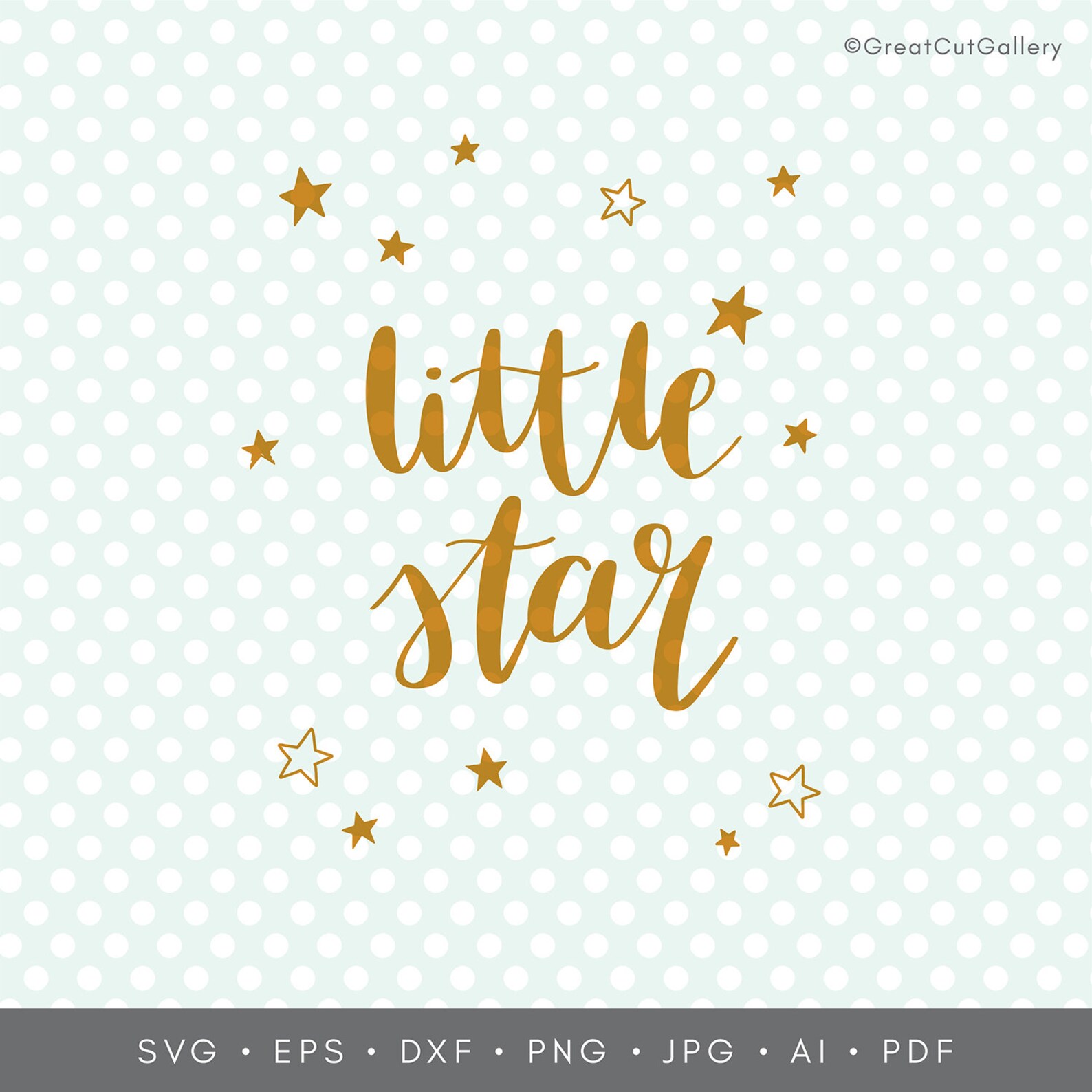 Little Star SVG Star Svg Baby Svg Birth Announcement - Etsy