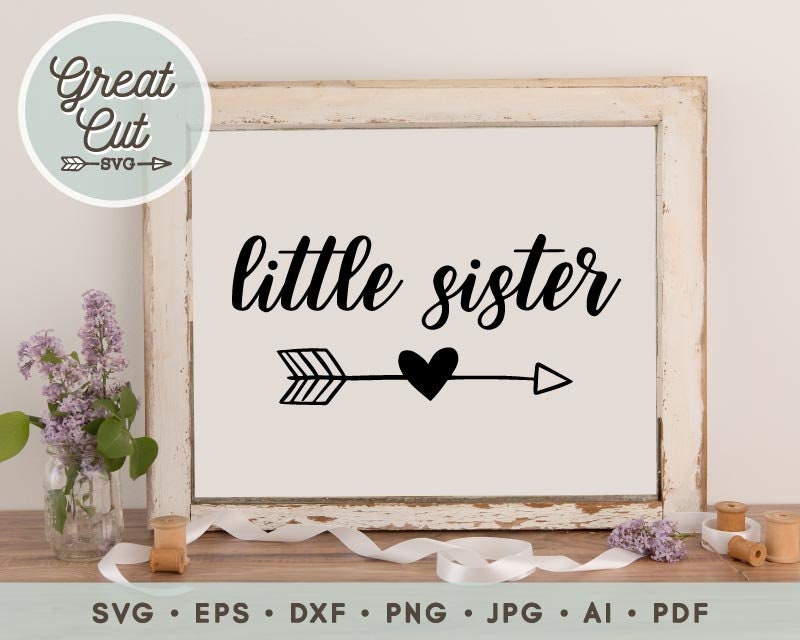 Hermana Mayor Svg Hermana Pequeña Svg Gran Hermano SVG | Etsy