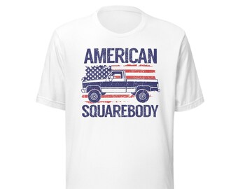 Squarebody Nation Flag, C10 Truck, Square Body Nation, US Flag, Truck ...