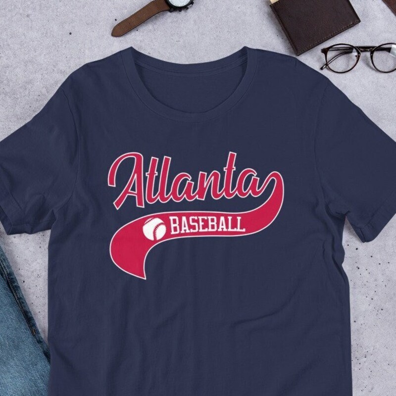 Atlanta Braves Shirt - Etsy