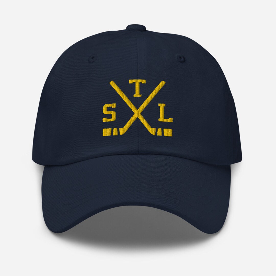 St. Louis Hockey Sticks Retro STL Baseball Cap Dad Hat - Etsy