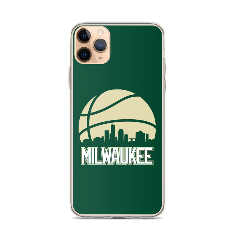 Retro Milwaukee Basketball Skyline Iphone Case Cover - Etsy