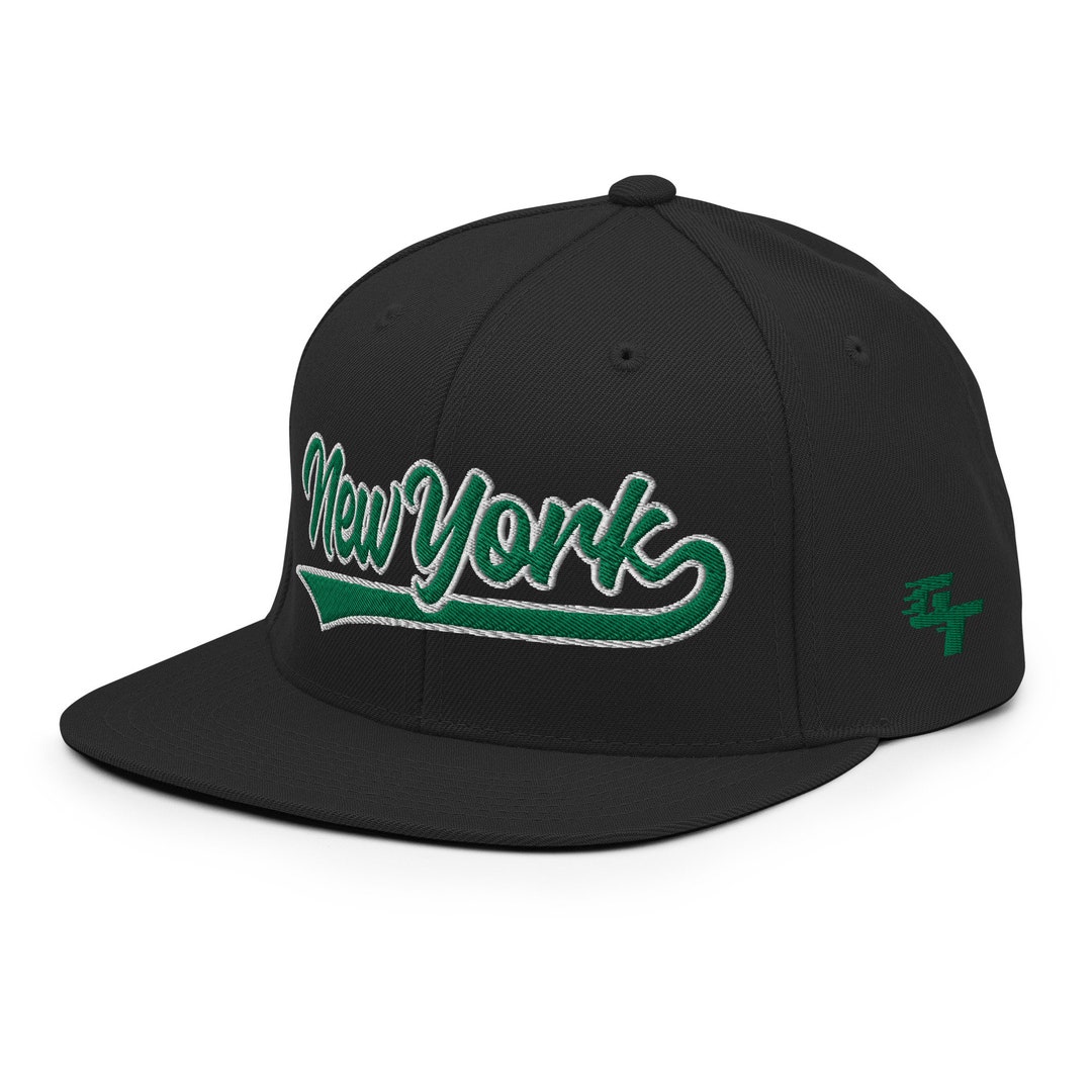 Retro NY Football Script Classic New York Snapback Hat Cap - Etsy