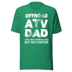 Off-road ATV Dad Funny Quad 4-wheeling Father T-shirt - Etsy