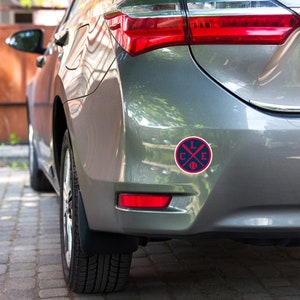 Cleveland Baseball Emblem Round Retro CLE Window Decal Bumper Sticker ...