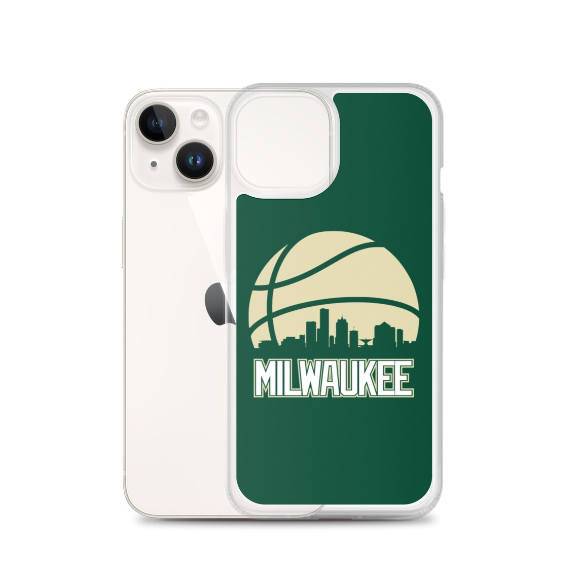 Retro Milwaukee Basketball Skyline Iphone Case Cover - Etsy