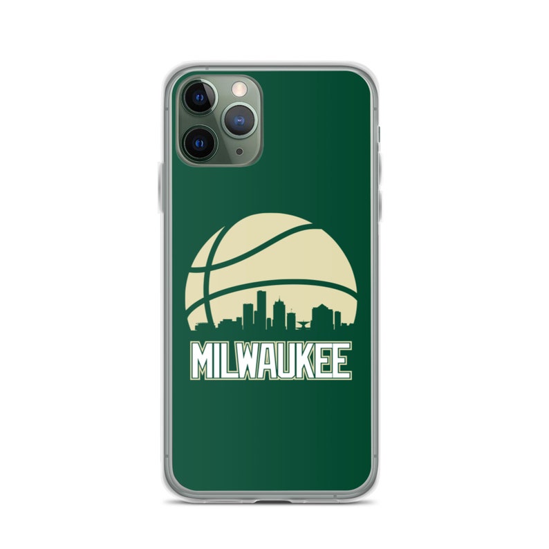 Retro Milwaukee Basketball Skyline Iphone Case Cover - Etsy