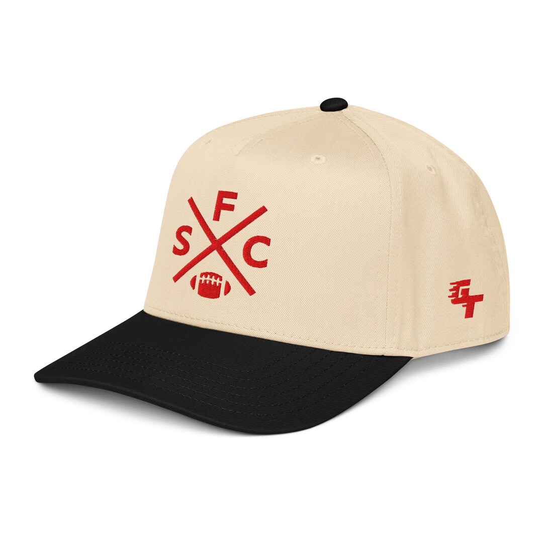 San Francisco Football Classic SFC Cross Snapback Cap Baseball Hat - Etsy