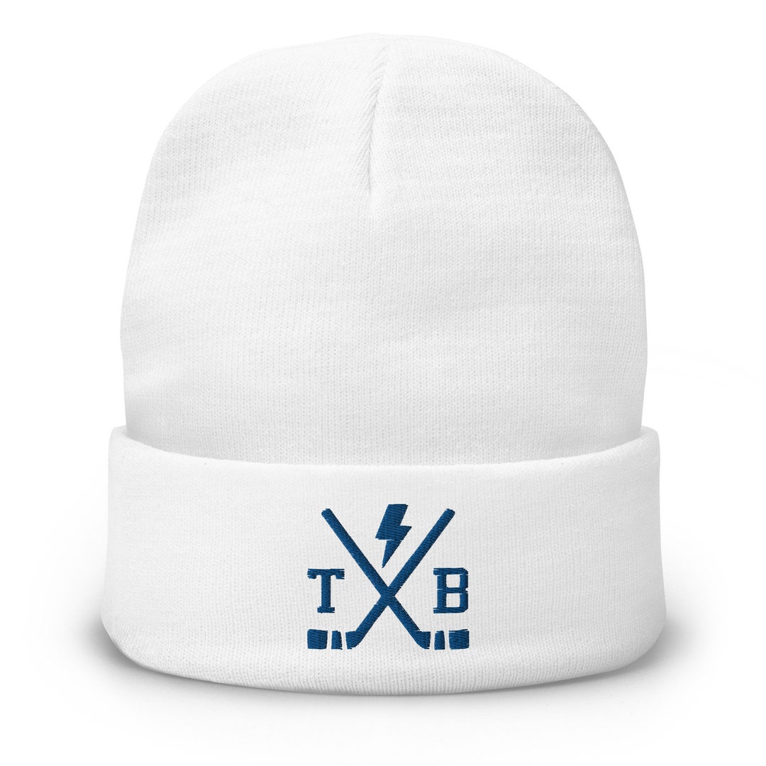 Tampa Bay Hockey Sticks Retro TB Winter Beanie Cap Hat - Etsy