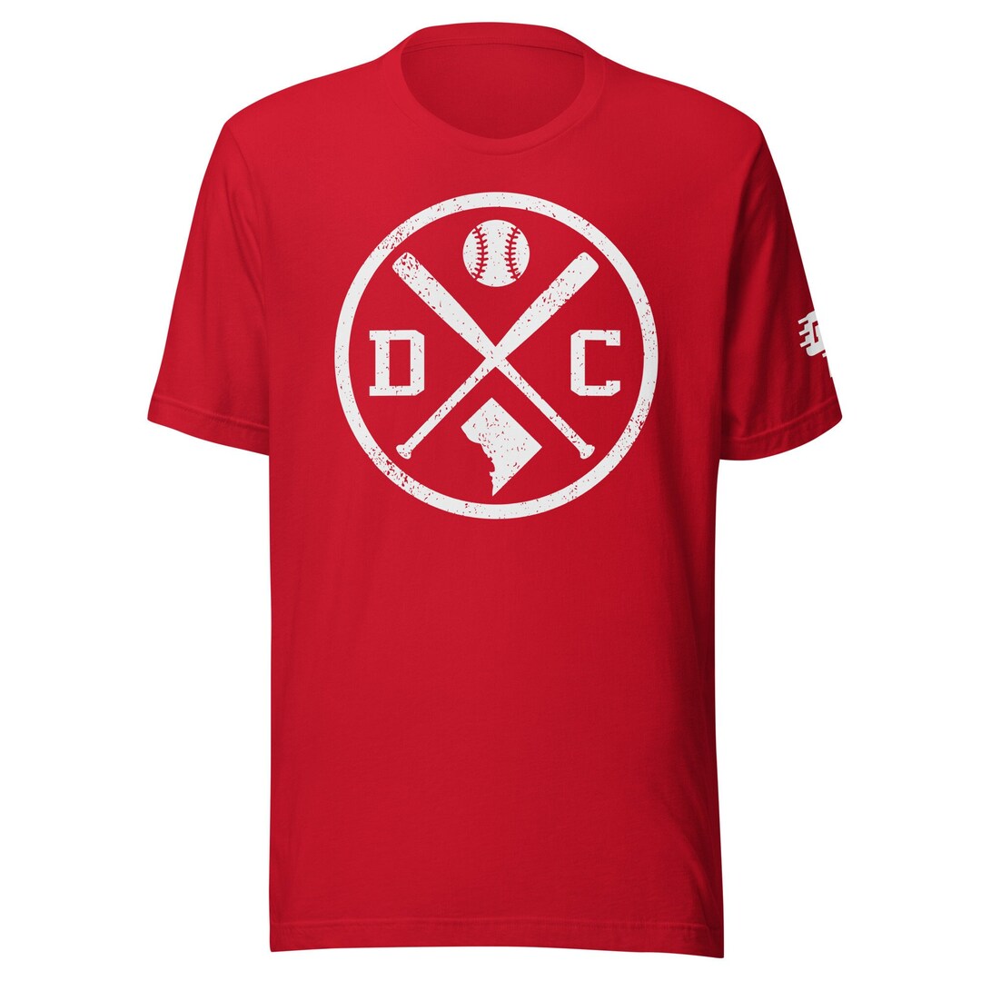 Retro Washington DC Baseball Emblem Vintage Premium Unisex T-shirt - Etsy