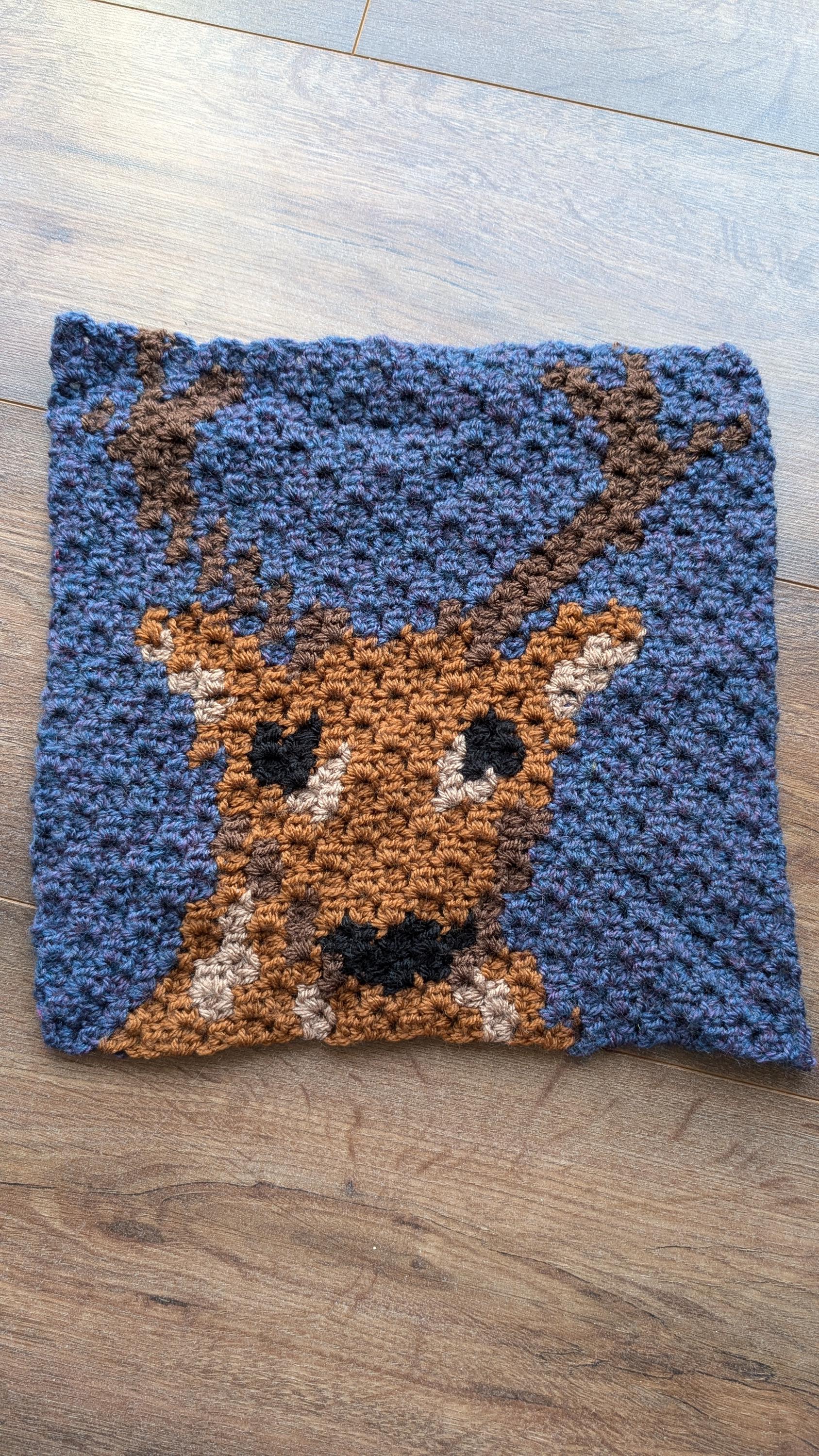 Stephen the Stag Crochet Pattern - GRAPH and WRITTEN Pattern - Etsy UK