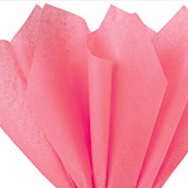 Coral Tissue Paper - Etsy