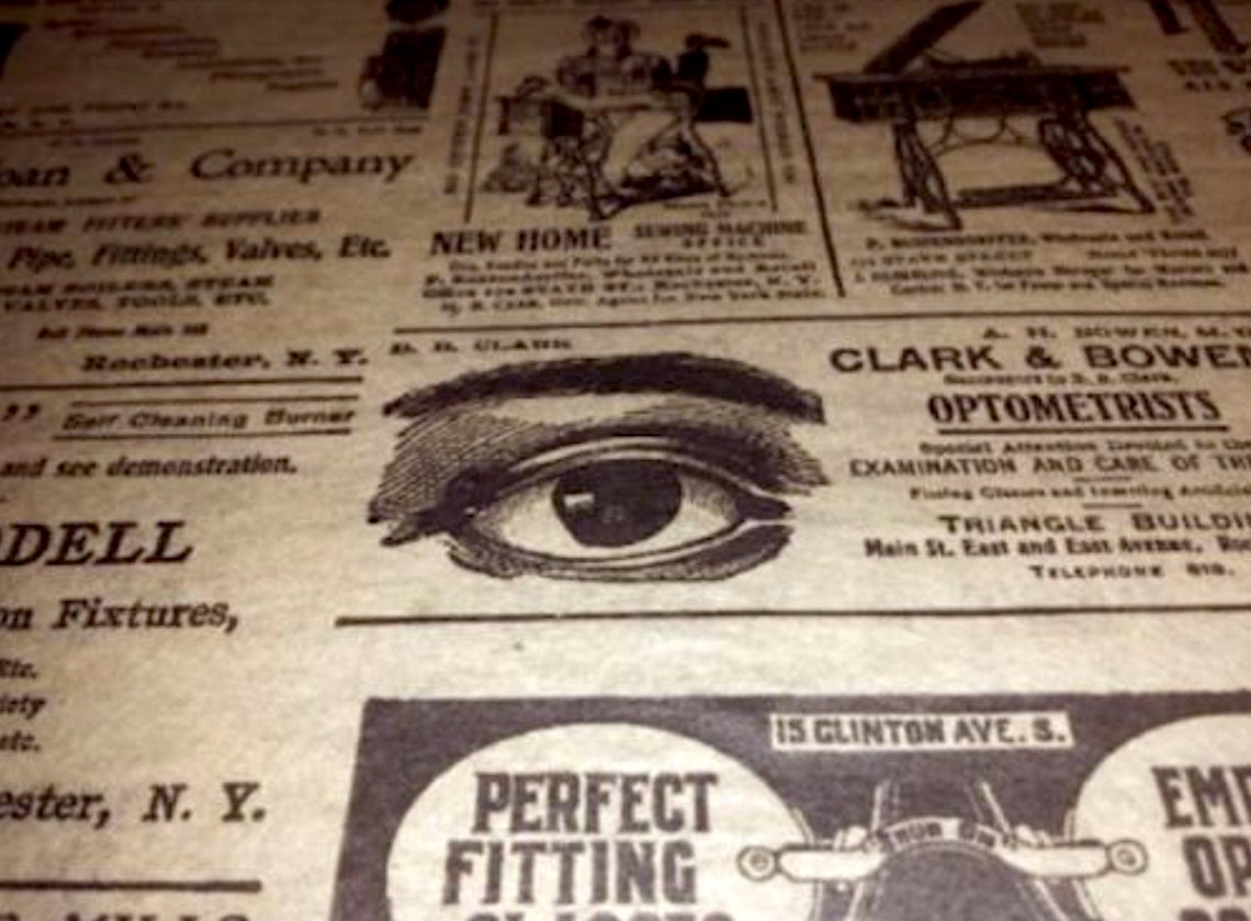 Old Newspaper Newsprint Ads Vintage Style Gift Wrap Tissue | Etsy