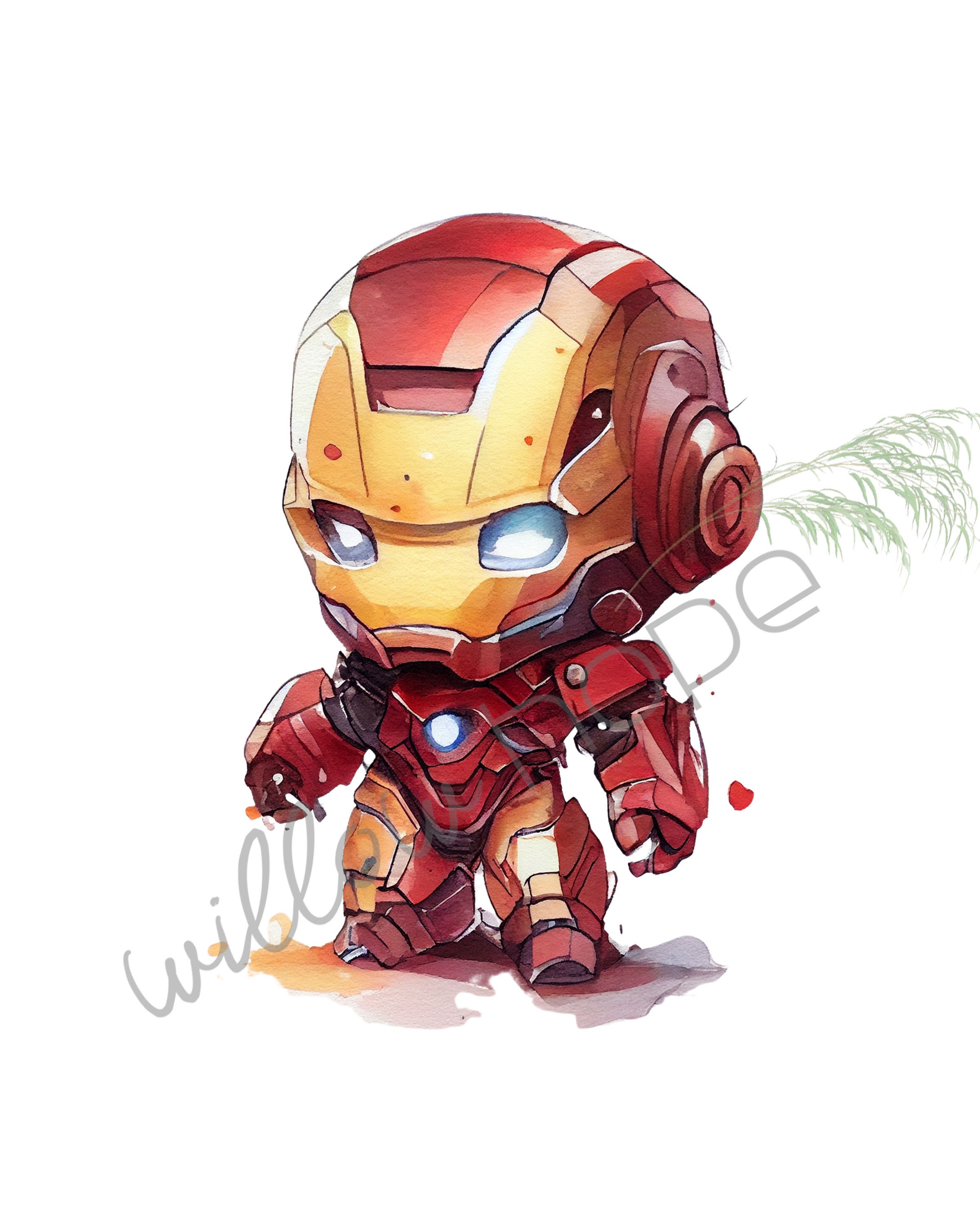 Set of 8 Marvel Superhero Prints Feat. Cutest Spider-man & - Etsy Australia