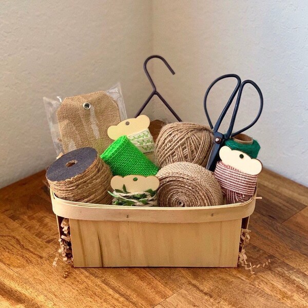 Twine Basket - Etsy