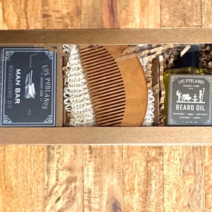 Beard Gift Set Beard Oi Beard Comb Beard Care Kit Gift - Etsy