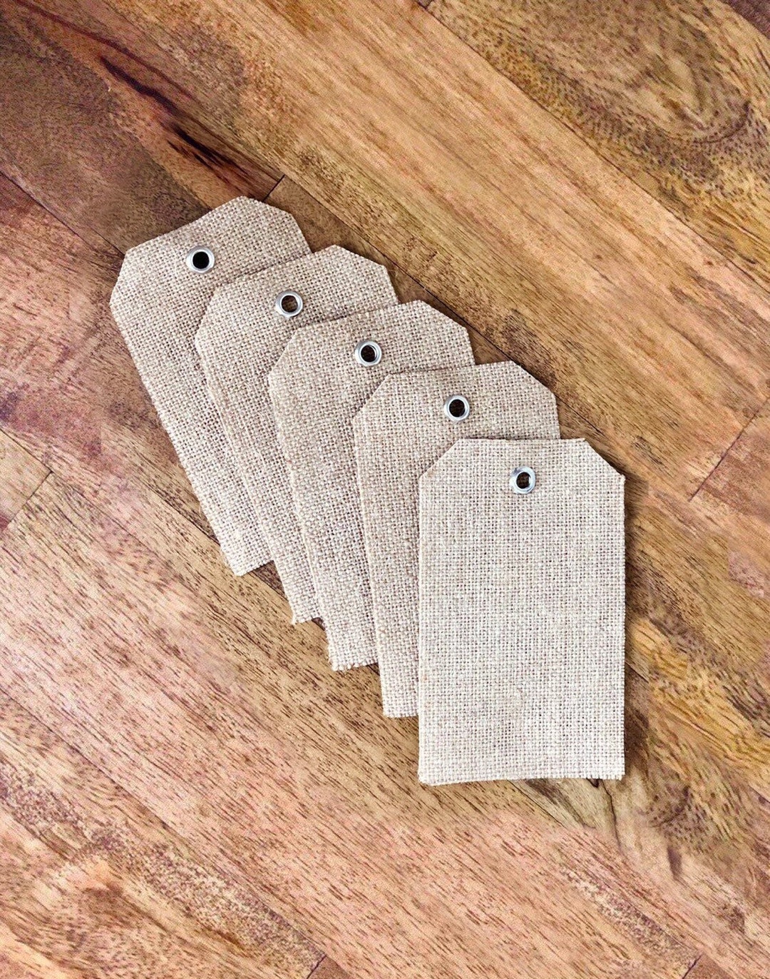 5 Burlap Gift Tags,natural Gift Tags, Burlap Shipping Tags,rustic ...