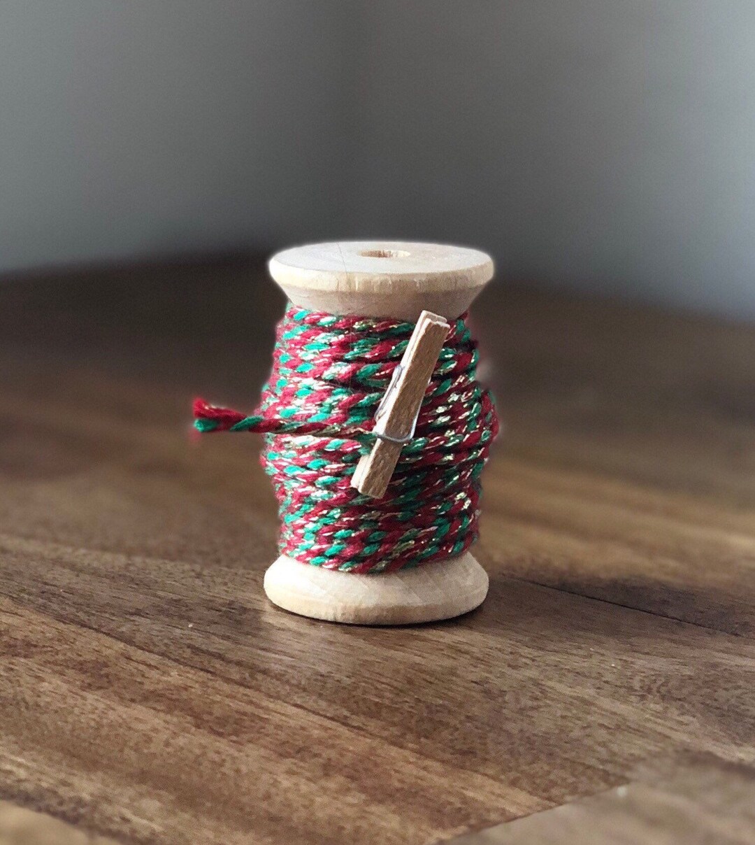 Red Green and Gold Twine, Twine for Ornaments,twine With Gold,twine for ...