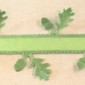 Rustic Ribbon, Woodland Ribbon, Leaf Ribbon Green, Acorn Ribbon, Green ...