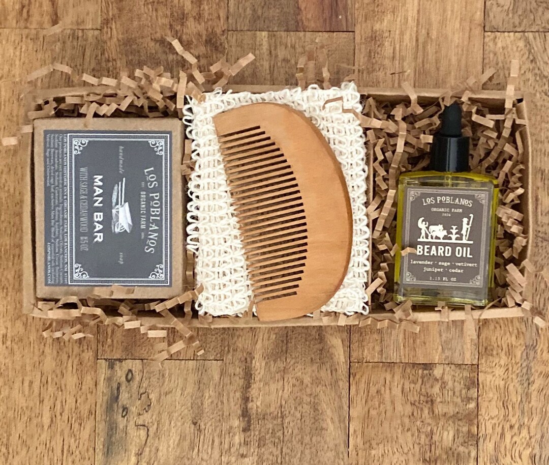 Beard Gift Set Beard Oi Beard Comb Beard Care Kit Gift - Etsy