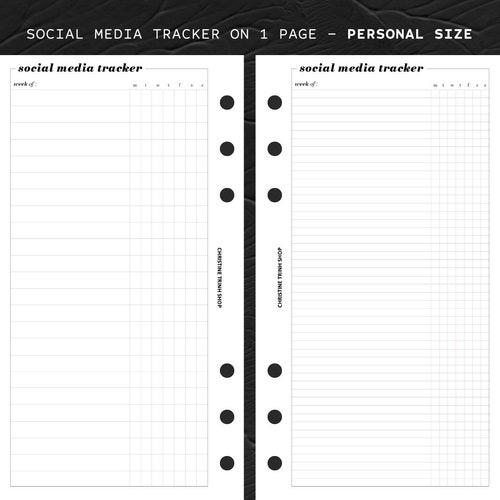 Personal Reading List Book Tracker Personal Printable | Etsy