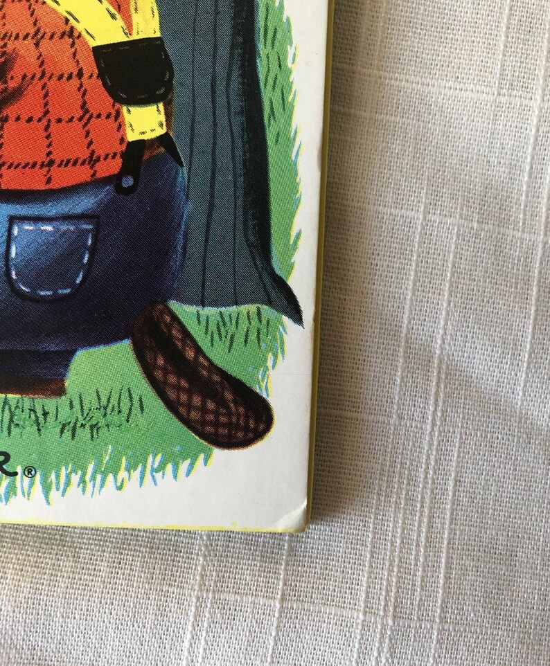 Vintage 1982 Rabbit and His Friends by Richard Scarry Little Golden ...