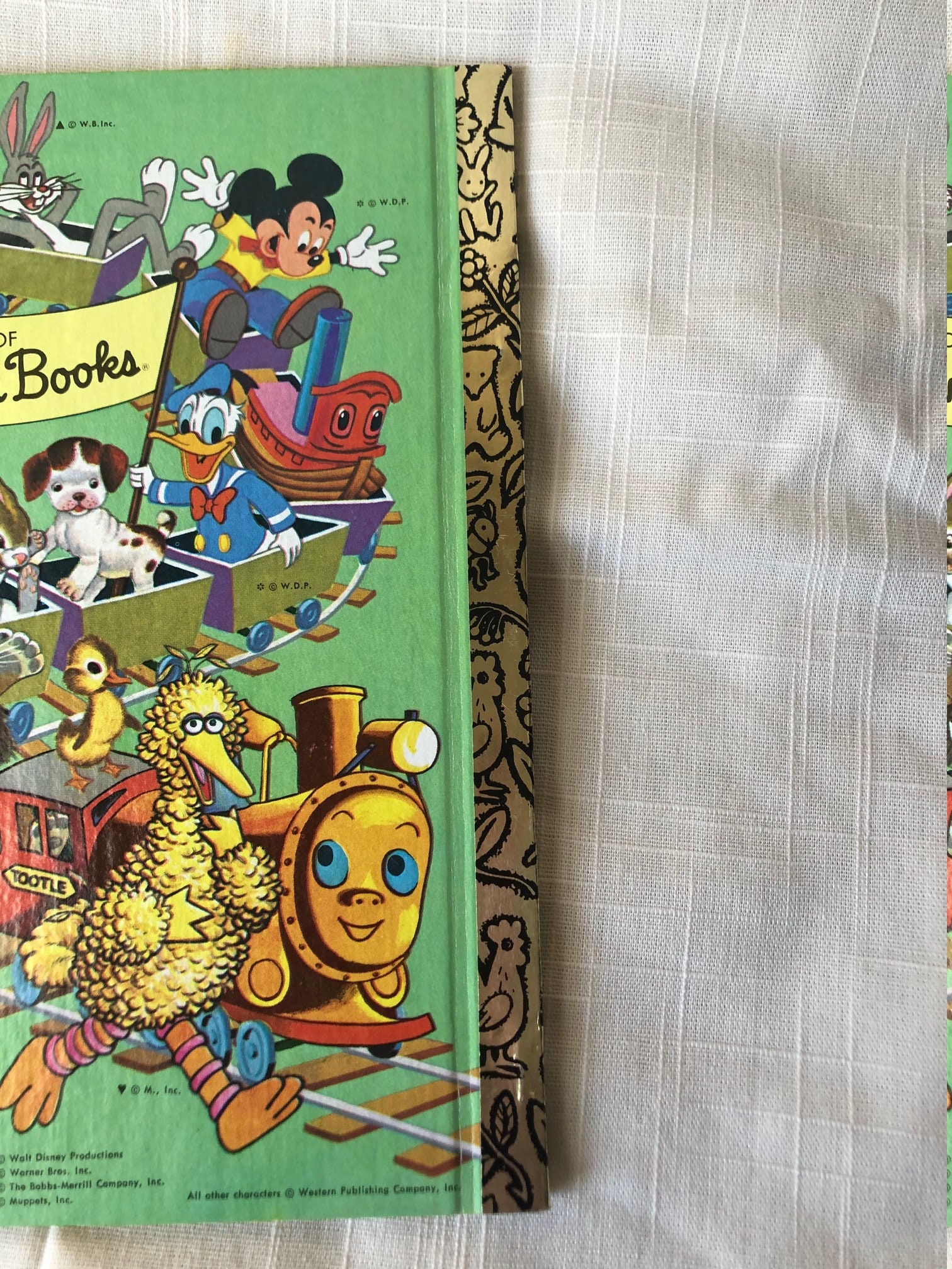 Vintage 1982 Rabbit and His Friends by Richard Scarry Little Golden ...