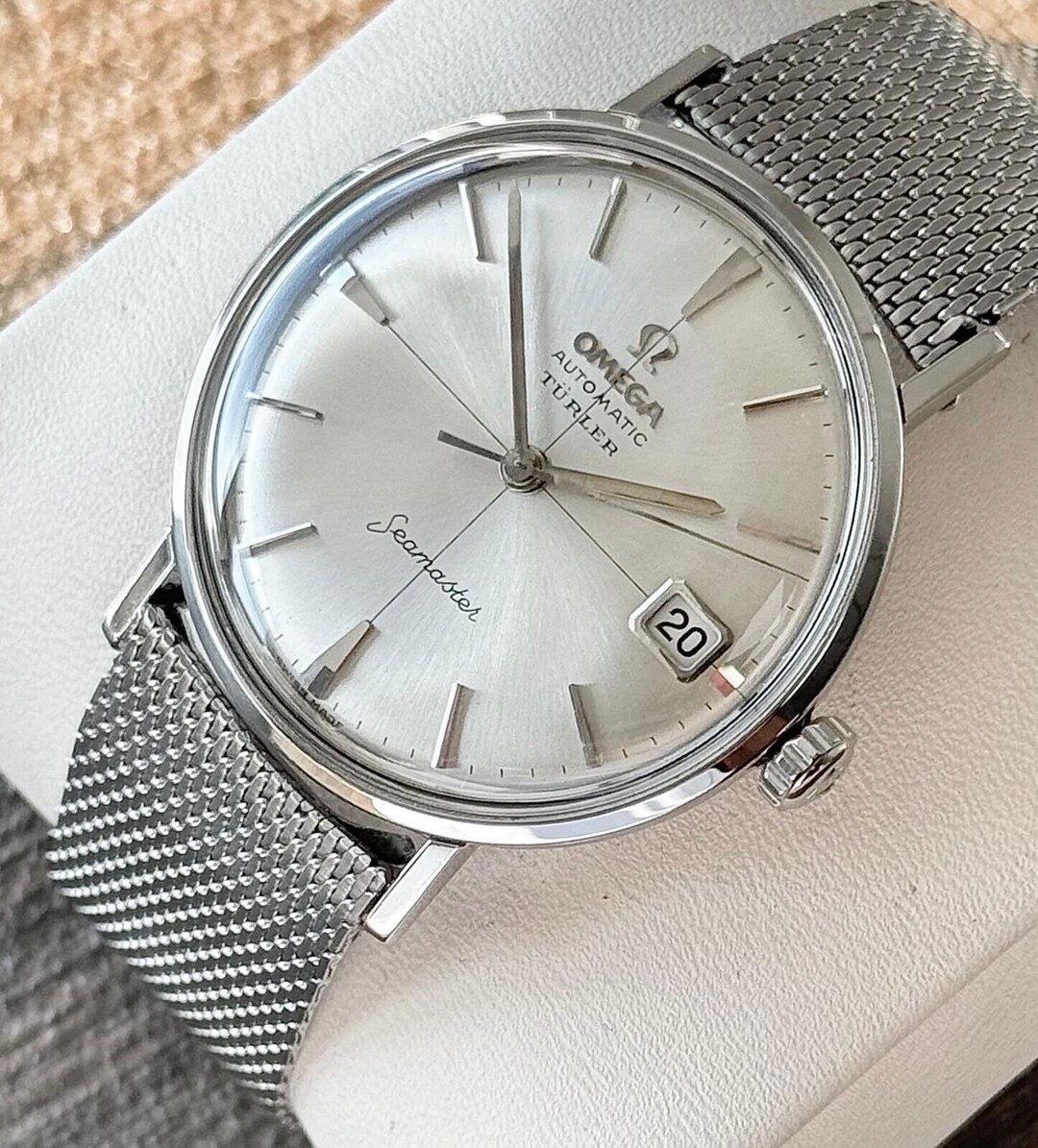 Omega Seamaster Turler Automatic Vintage Mens Watch 1961 Rare ...