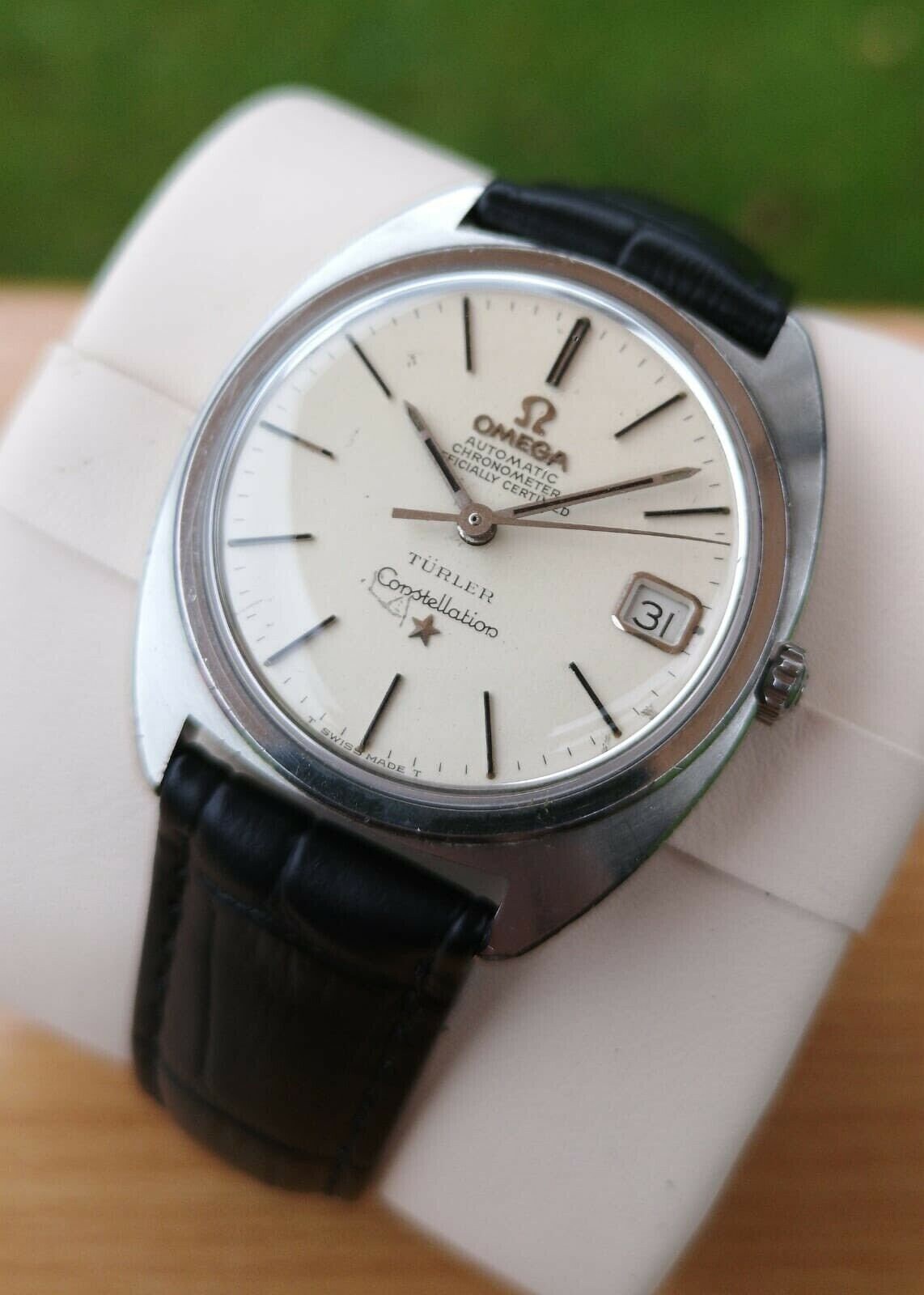 Omega Constellation Vintage "Turler" Mens Watch, Serviced + Warranty ...