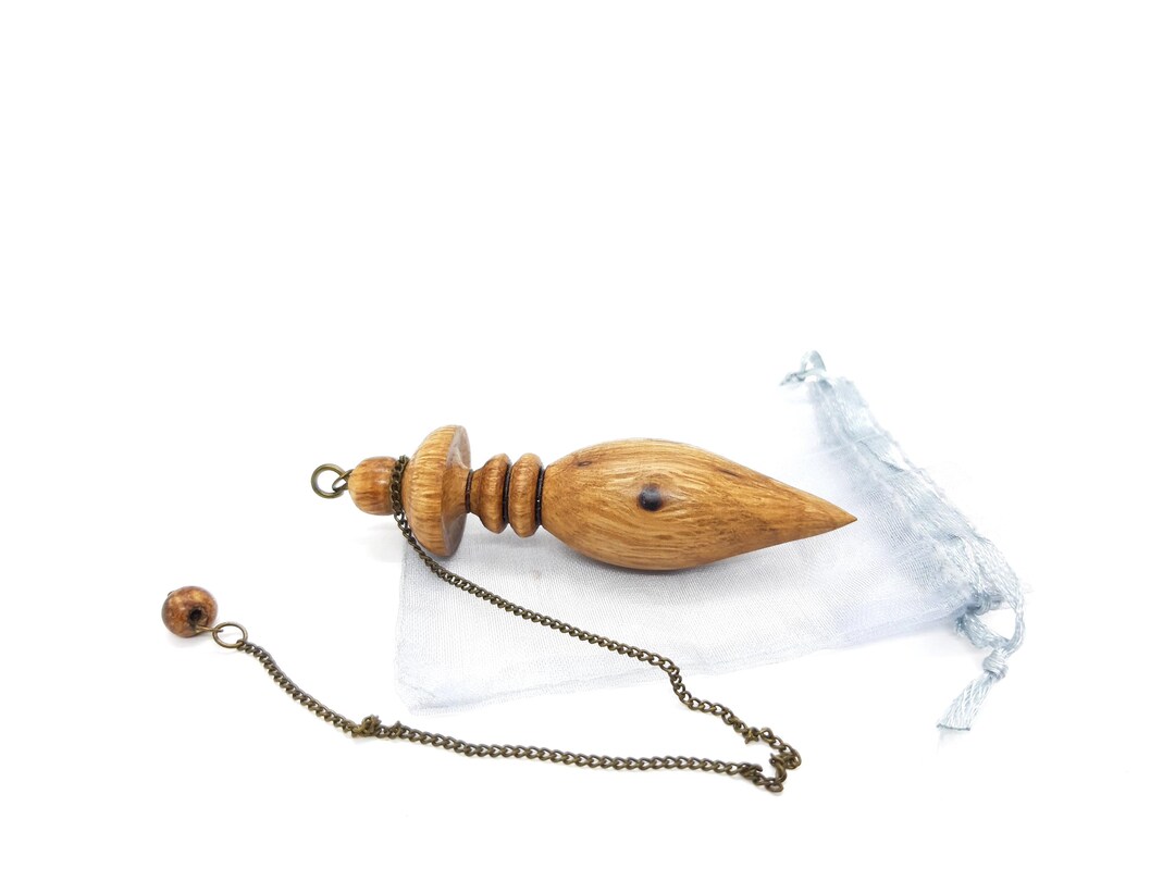 Divinatory Pendulum in the Style of Thoth in Cork Oak – Bronze-colored ...