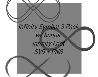 Open Infinity Symbol Svg - Etsy