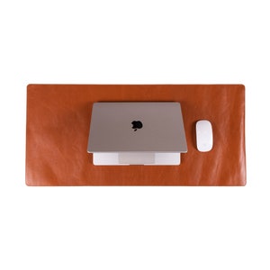 Leather Desk Mat Large (36X19 Inch) Mouse Mat for Home Office ...