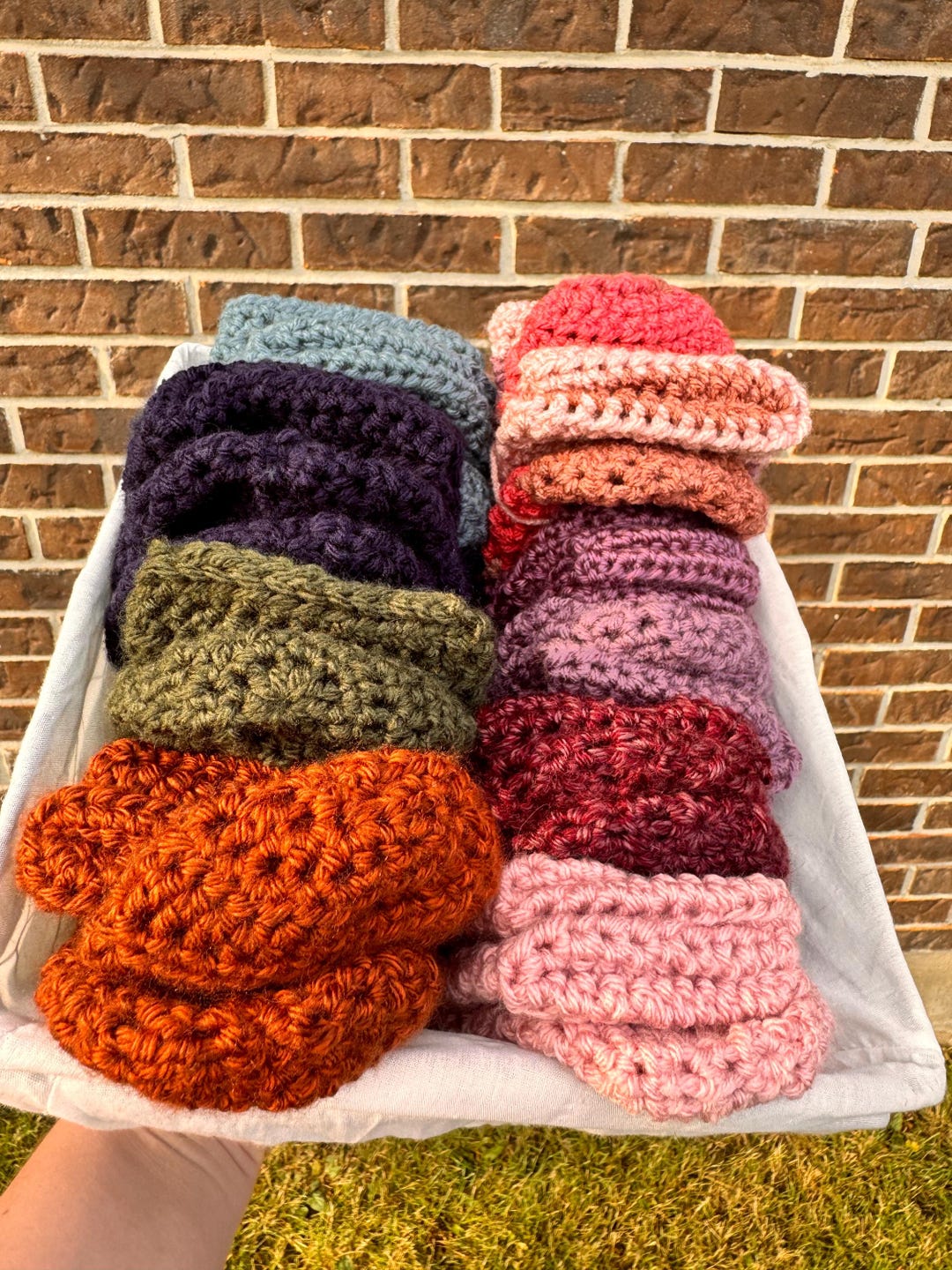 Hand Made Crochet House Slippers, Thin Slippers - Etsy