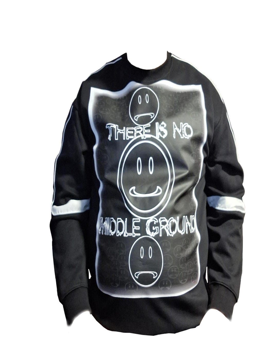 There is No Middle Ground Statement Sweatshirt – Bold Streetwear for ...