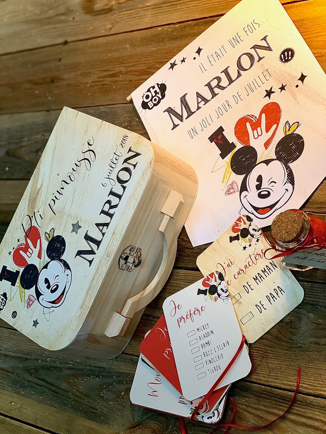 Mickey Mouse Box Birth Box Maternity Gift - Etsy