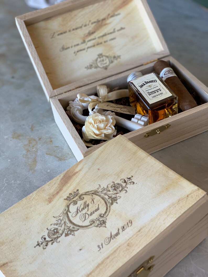 Mini Witness Request Box Wedding Witness Gifts | Etsy