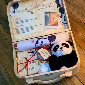 "mickey Mouse" Box, Birth Box, Maternity Gift, Personalized Box ...