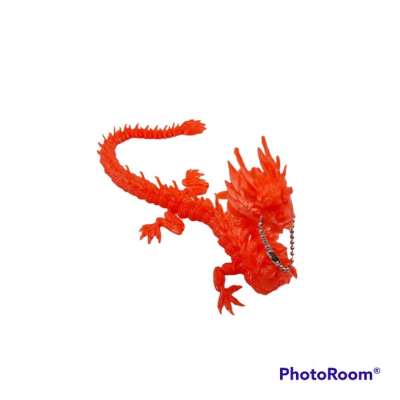 12 Inch Flexi Imperial Dragon 3d Print Fidget Stocking - Etsy
