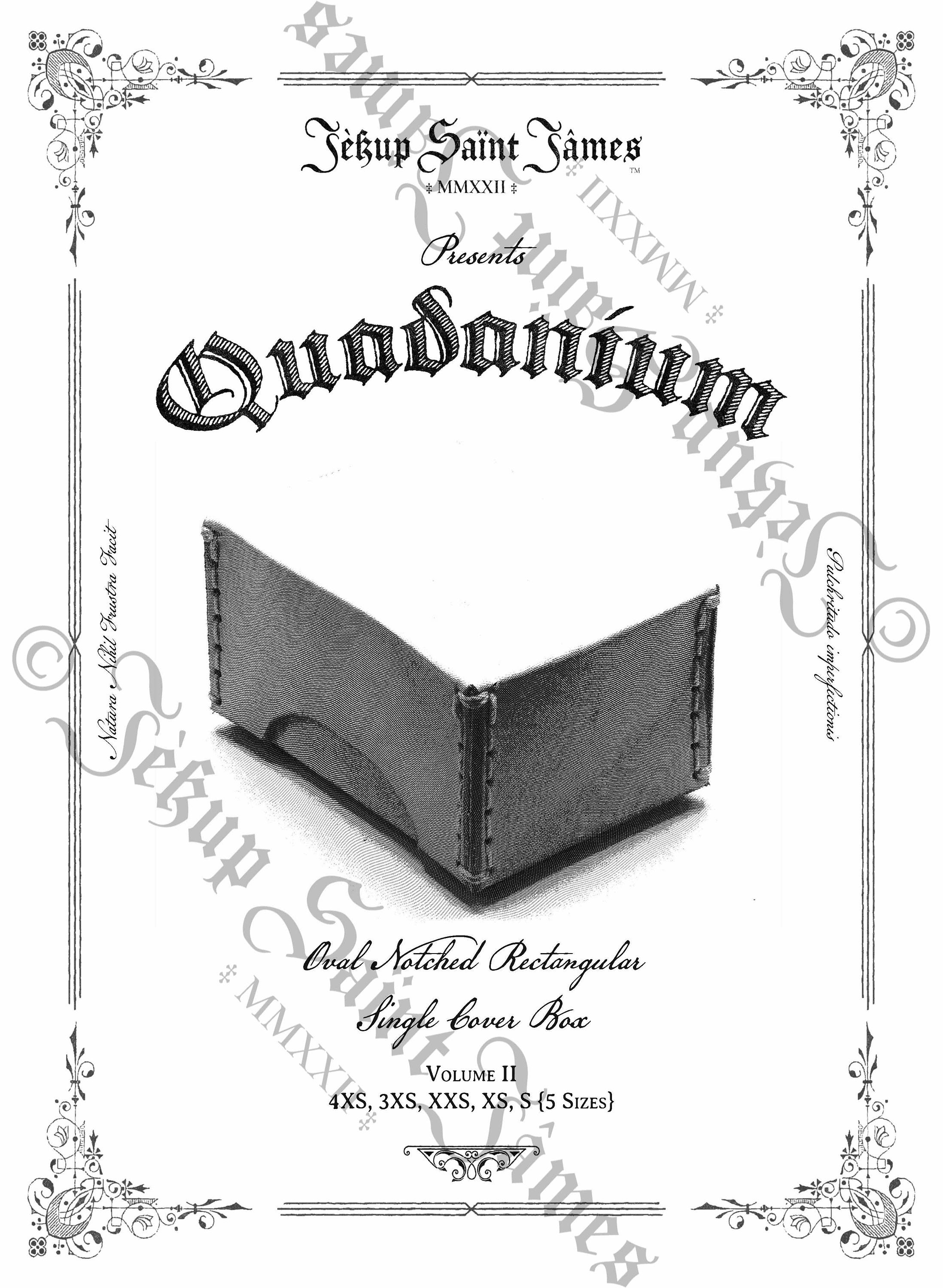 Leather Digital Sewing Pattern: Rectangular Gift Box Case Decor ...