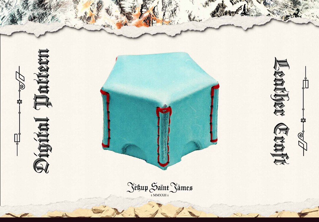 Leather Digital Sewing Pattern: Pentagonal Gift Box Case Decor ...