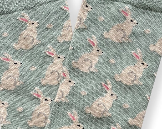 Rabbit Socks, Cute Rabbit Socks, Funny Animal Socks, Bunny Socks ...