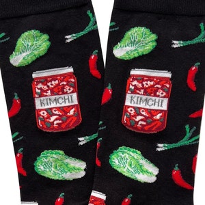 Kimchi Socks, Kimchi Gifts, Kimchee Enthusiast, Vegetable Clothing ...