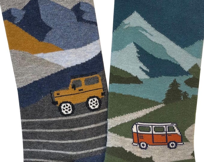 Camper Socks, Camp Enthusiast Socks, Caravan Socks, Camping Socks ...