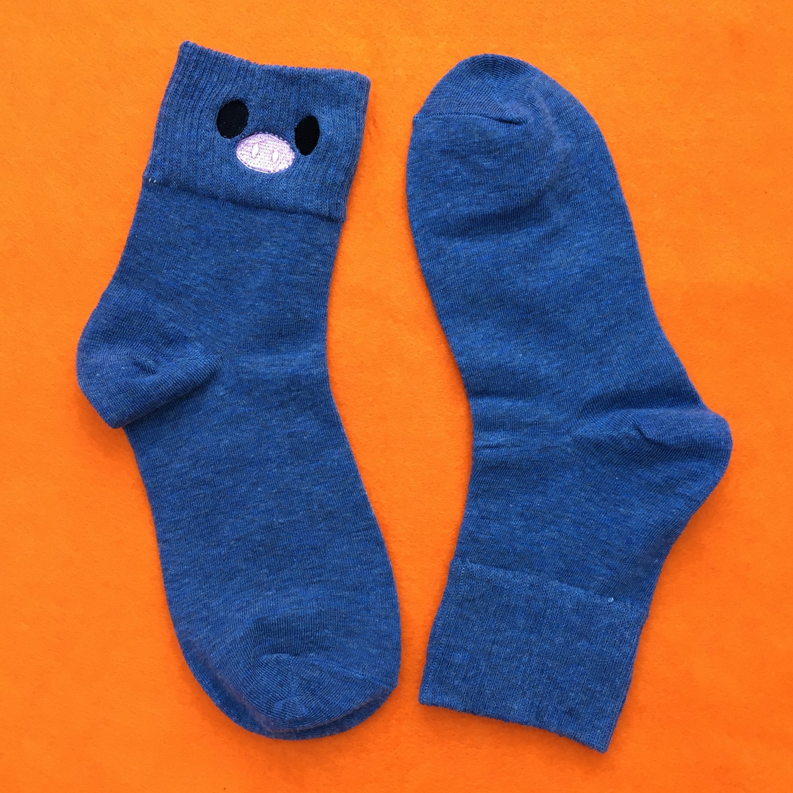 Cute Pig Socks Pig Embroidery Socks Animal Socks Cute - Etsy