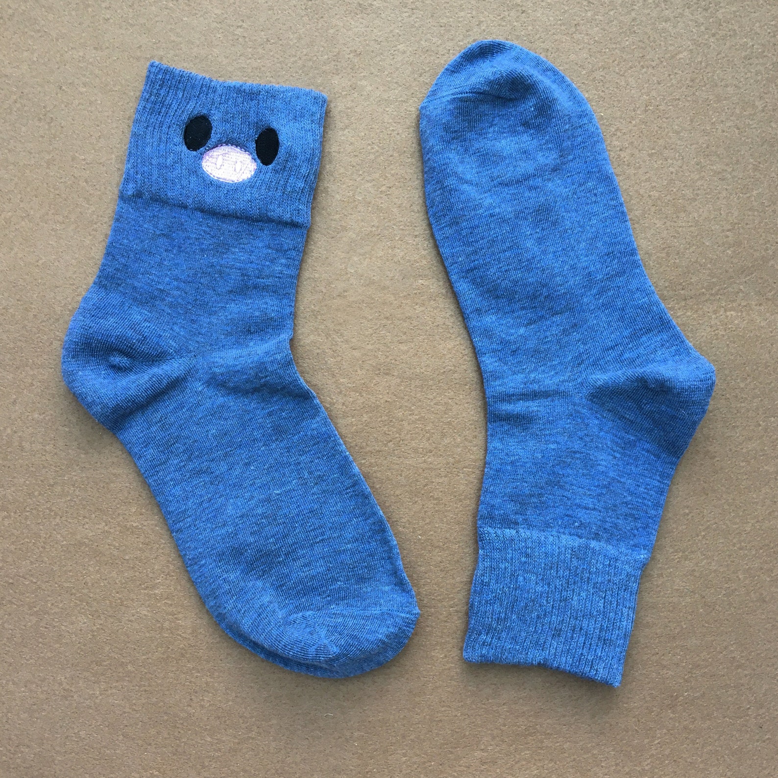 Cute Pig Socks Pig Embroidery Socks Animal Socks Farm | Etsy