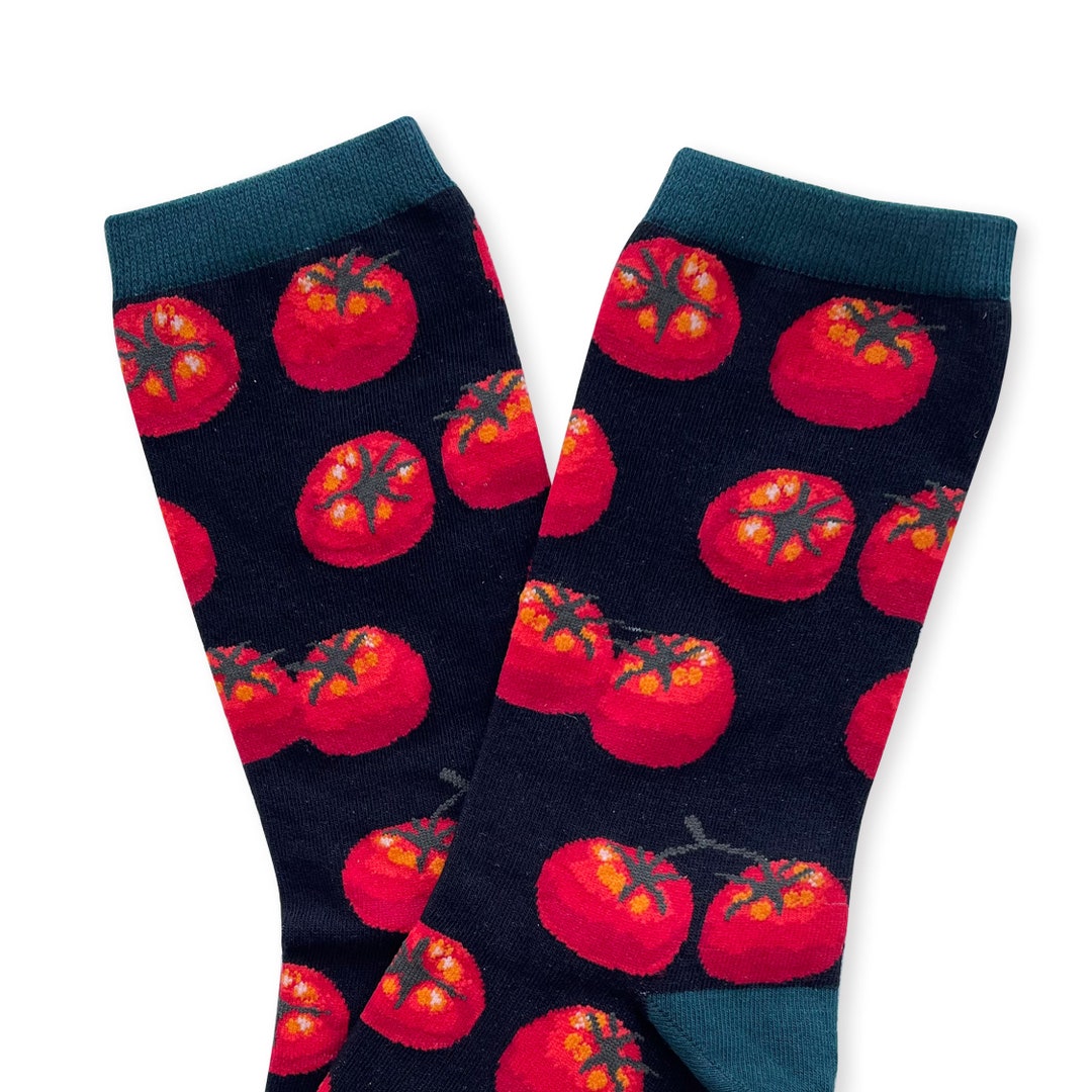 Tomato Socks, Tomato Gift, Vegetable Clothing, Farmer Gift, Chef Gift ...
